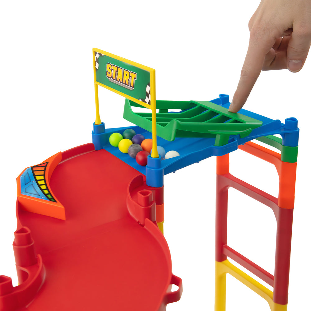 IMR Circuit: 100-Piece Beginner Marble Racing Track Kit | Atwood Toys ...