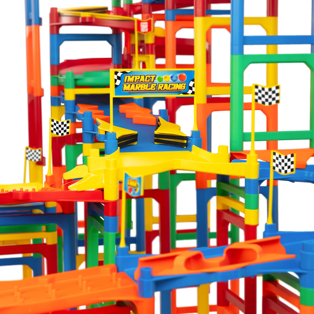 IMR Grand Prix 363-Piece Marble Racing Track Set | Atwood Toys – atwoodtoys