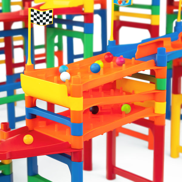 IMR Grand Prix 363-Piece Marble Racing Track Set | Atwood Toys – atwoodtoys